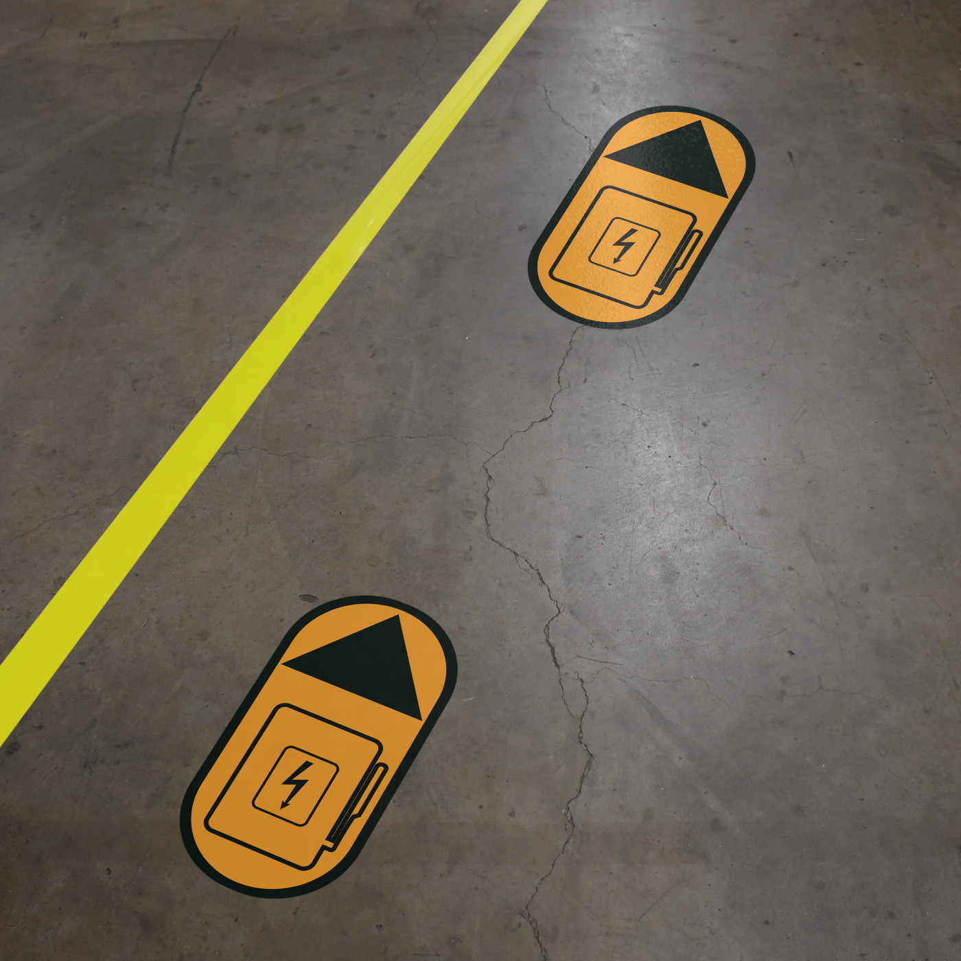 Breaker Box / Electrical Panel - Wayfinding Floor Sign Icon | Creative ...
