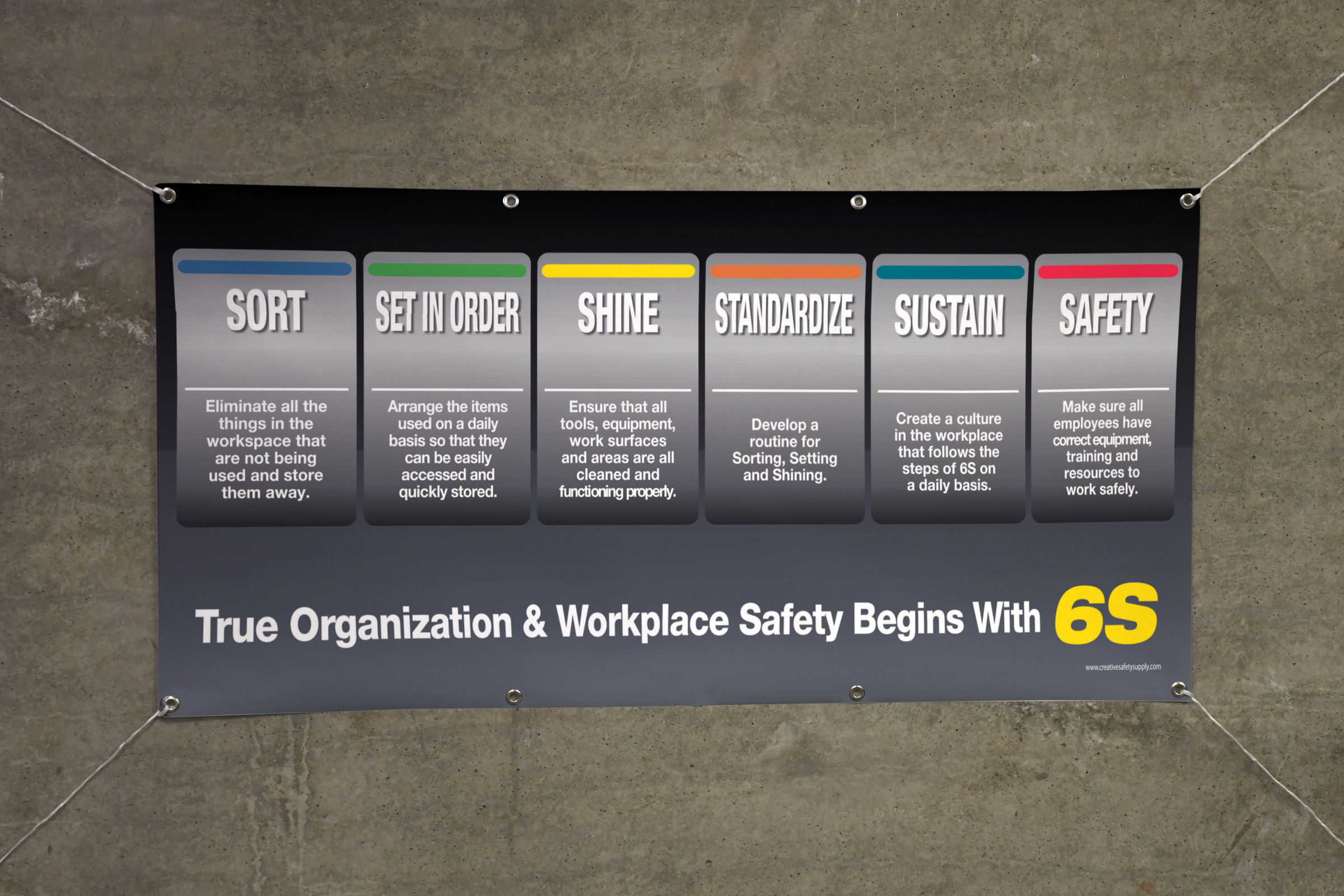 6S Banner | Creative Safety Supply