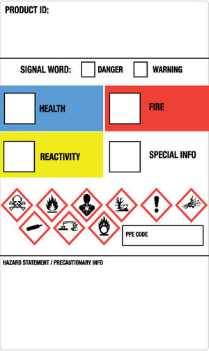 Osha Secondary Bottle Label