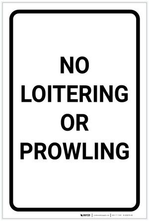 Loitering And Prowling