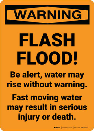 Flood Warning Stickers
