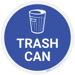 Trash Can Sign