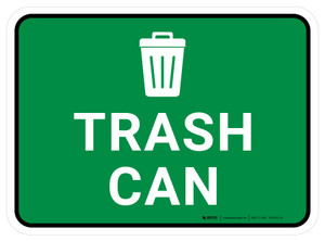 Trash Can Sign