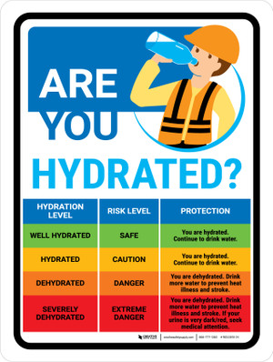 Hydration Safety Poster Water & Sun Safety Posters And Books