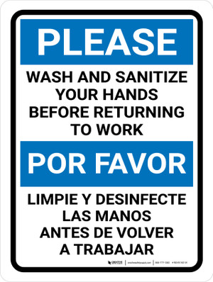Wash Rinse Sanitize Poster