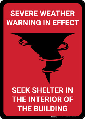 Severe Weather Warning Icon