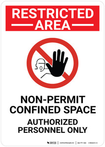 Restricted Area Signs | Creative Safety Supply