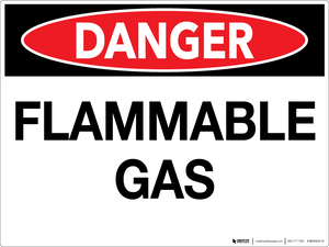 Gas Warning Signs | Creative Safety Supply