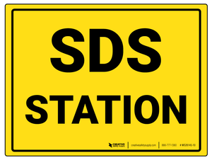 Safety Data Sheet (SDS) Signs | Creative Safety Supply