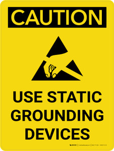 Static & Grounded Hazard Signs | Creative Safety Supply