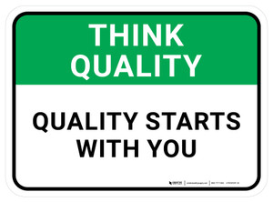 Quality Control Signs | Creative Safety Supply