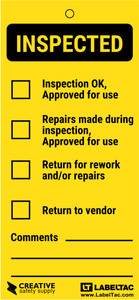Inspection Tags | Creative Safety Supply