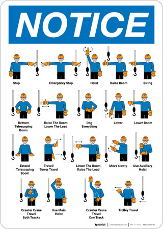 Crane Safety Signs | Creative Safety Supply