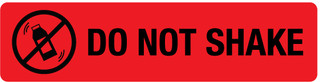 Do Not Shake - Pharmaceutical Auxiliary Label | Creative Safety Supply
