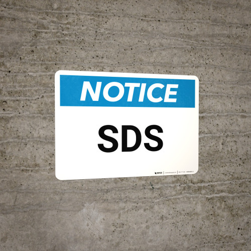 Notice: SDS Landscape - Wall Sign