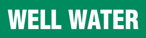 Well Water Pipe Marking Wrap