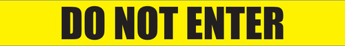 Do Not Enter - Inline Printed Floor Marking Tape