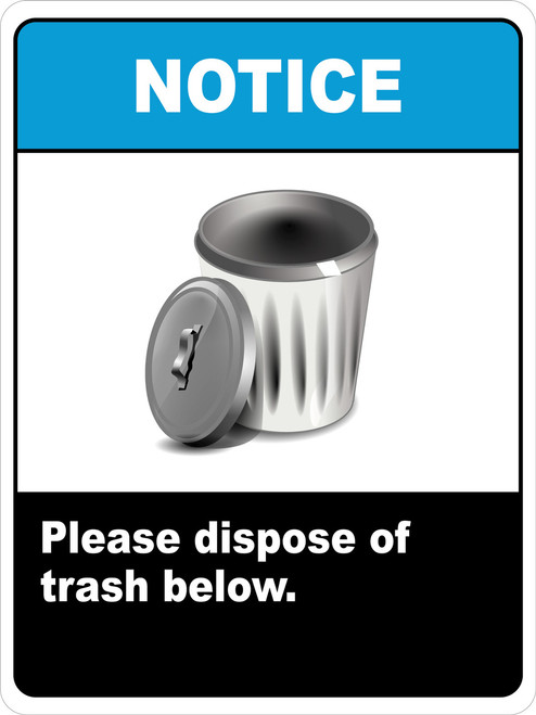 Trash & Garbage Signs | Creative Safety Supply