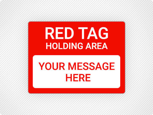 5S Red Tags : Creative Safety Supply