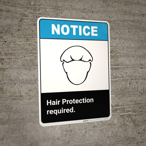 Notice: Hairnets and Beard Covers Required in This Area - Portrait Wall ...