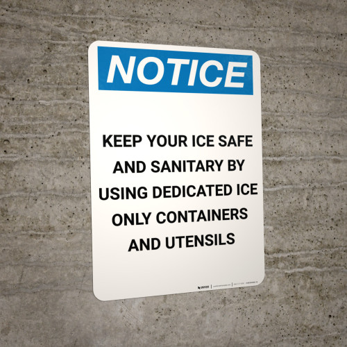 Notice: Keeping Your Work Area Clean is Part of Your Job Assignment ...