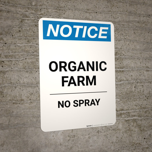 Notice: Food Storage Only - Portrait Wall Sign | Creative Safety Supply