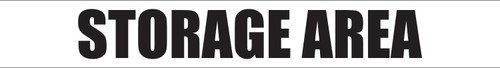 Storage Area - Inline Printed Floor Marking Tape