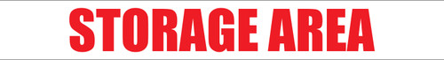 Storage Area - Inline Printed Floor Marking Tape