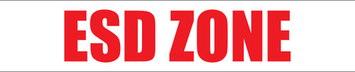 ESD Zone - Inline Printed Floor Marking Tape | Creative Safety Supply