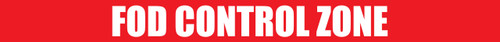 FOD Control Zone - Inline Printed Floor Marking Tape | Creative Safety ...
