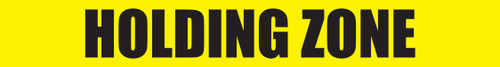 Holding Zone - Inline Printed Floor Marking Tape | Creative Safety Supply