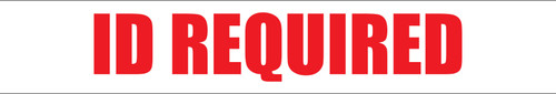 ID Required - Inline Printed Floor Marking Tape