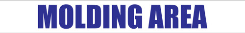Molding Area - Inline Printed Floor Marking Tape | Creative Safety Supply