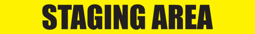 Staging Area - Inline Printed Floor Marking Tape