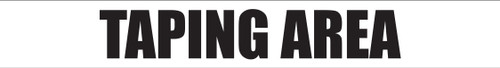 Taping Area - Inline Printed Floor Marking Tape