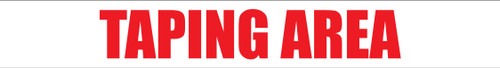 Taping Area - Inline Printed Floor Marking Tape | Creative Safety Supply