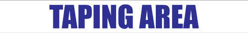 Taping Area - Inline Printed Floor Marking Tape
