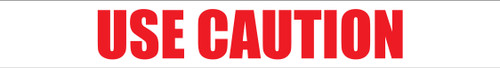 Use Caution - Inline Printed Floor Marking Tape