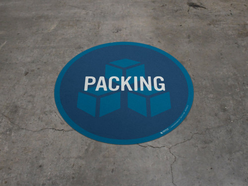 Packing Floor Sign