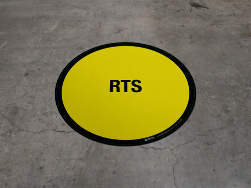 RTS Floor Sign | Creative Safety Supply
