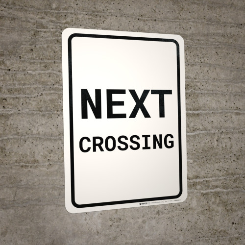 End Of Track Landscape - Wall Sign