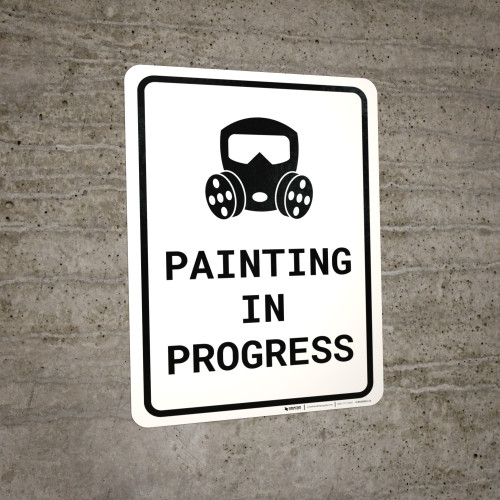 Painting In Progress with Icon Portrait | Creative Safety Supply