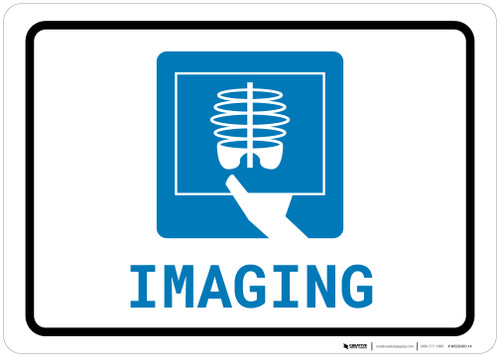 X-Ray Imaging with Icon Landscape - Wall Sign
