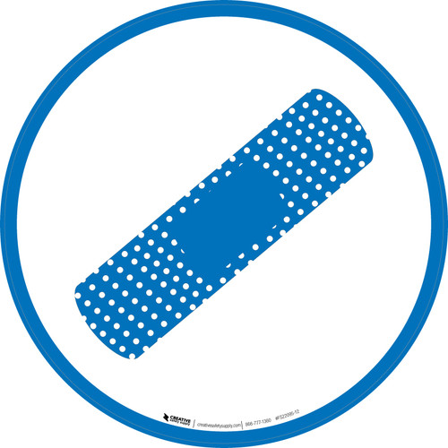 Plaster White - Floor Sign