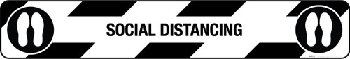 Social Distancing Feet Icon - Social Distancing Strip | Creative Safety ...