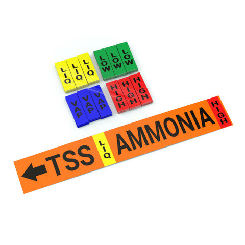 LabelTac Ammonia Sticker Pack | Creative Safety Supply