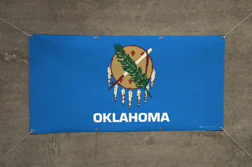 Oklahoma State Flag - Banner | Creative Safety Supply