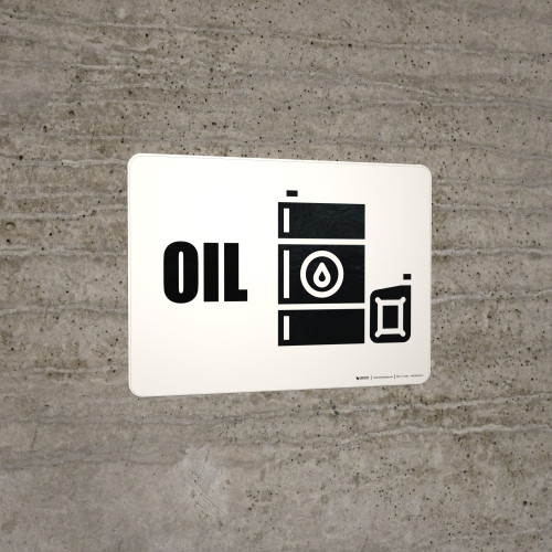 Oil with Icon Landscape - Wall Sign