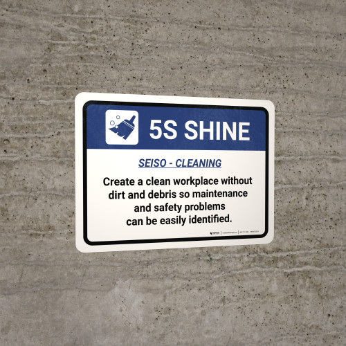 5S Shine Landscape - Wall Sign