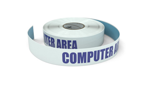 Computer Area - Inline Printed Floor Marking Tape